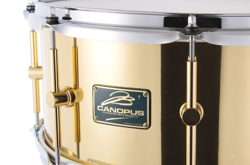 The Brass Snare Drum - Canopus Drums