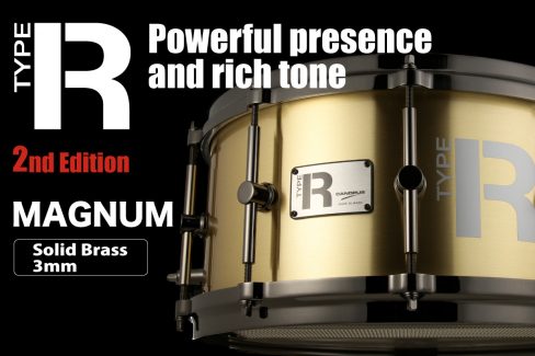 New additions to the Type-R snare drums - Canopus Drums