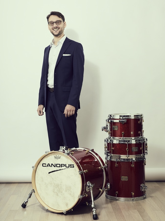 Canopus Drums Drum Artist - Germain Cornet