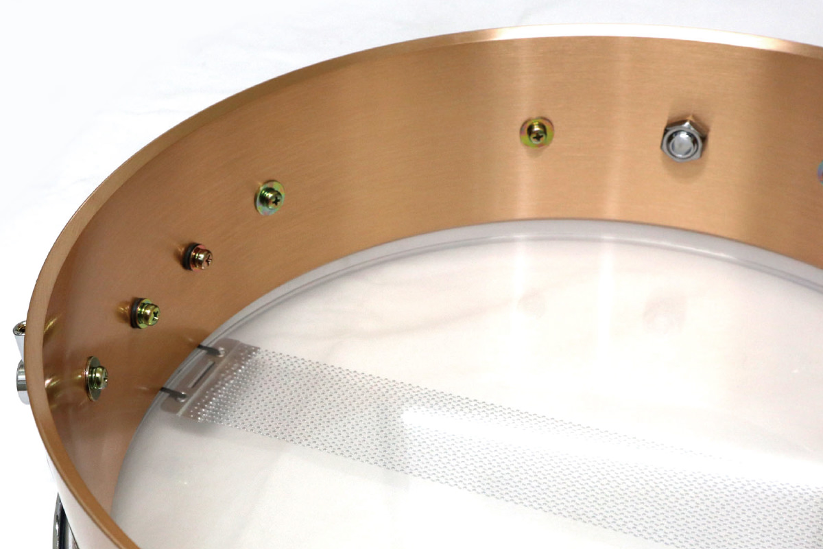 Solid Bronze Snare Drum - Canopus Drums