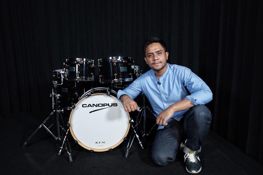 Canopus Drums Drum Artist - Rafi Muhammad