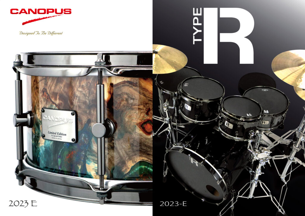 New CANOPUS and TYPE-R catalogs - Canopus Drums
