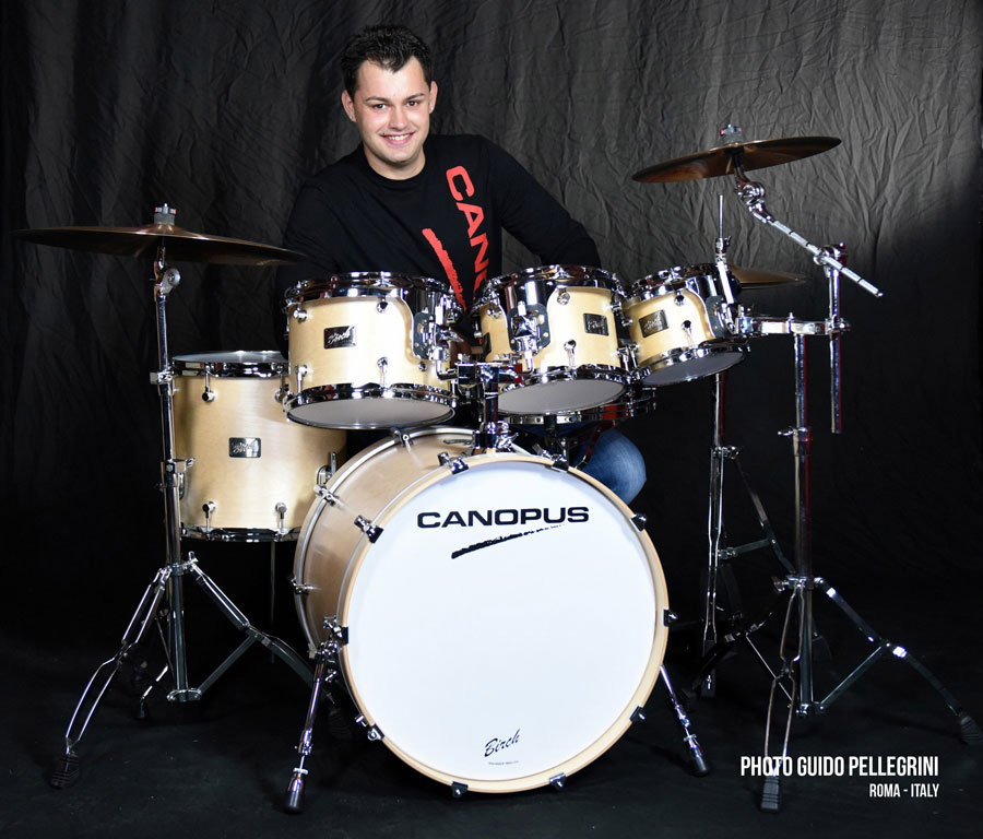 Patrizio Pirrone | CANOPUS DRUMS